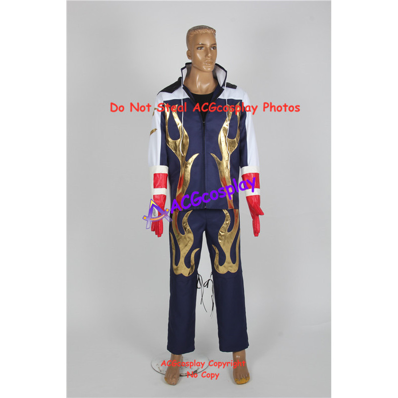 Tekken 4 Jin Kazama Hoodie Jacket Cosplay Costume Whole Set Include Gloves Tekken 4 Jin Kazama Hoodie Jacket Cosplay Costume Whole Set Include Gloves