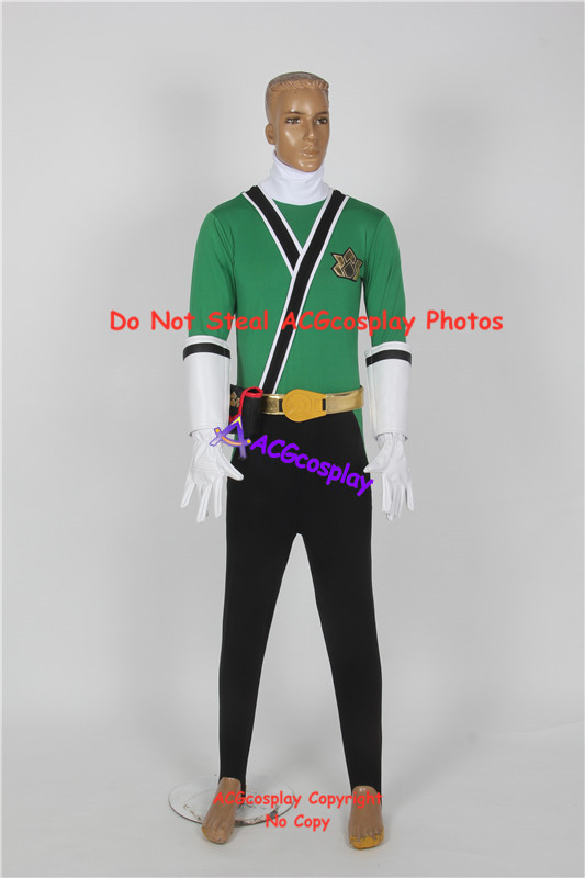 Green Power Ranger Samurai Costume