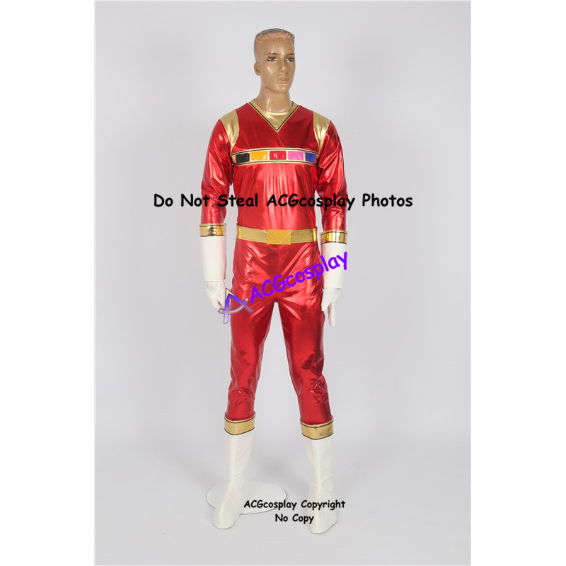 Power Rangers Red Space Ranger mega version and psycho ranger under ...
